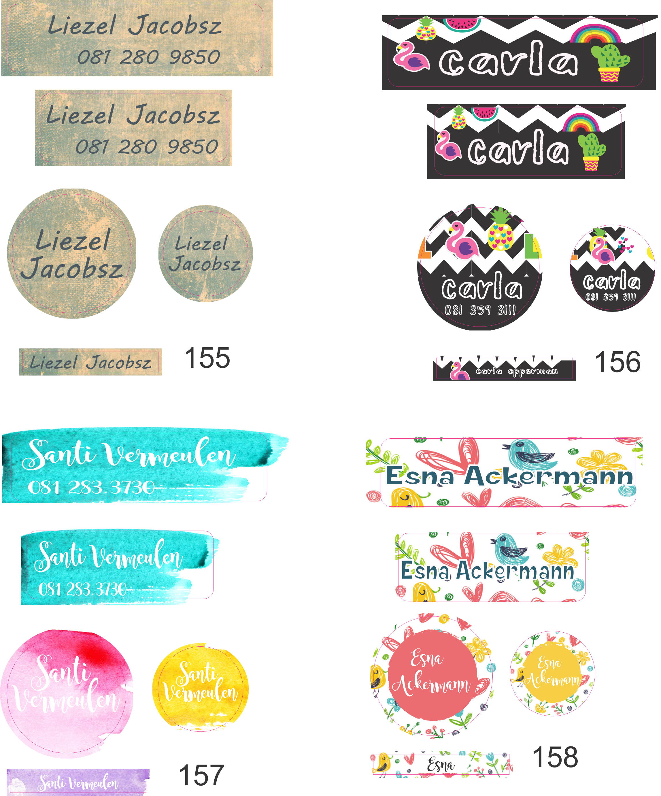 Girl’s Starter Pack – Polkadotlabels