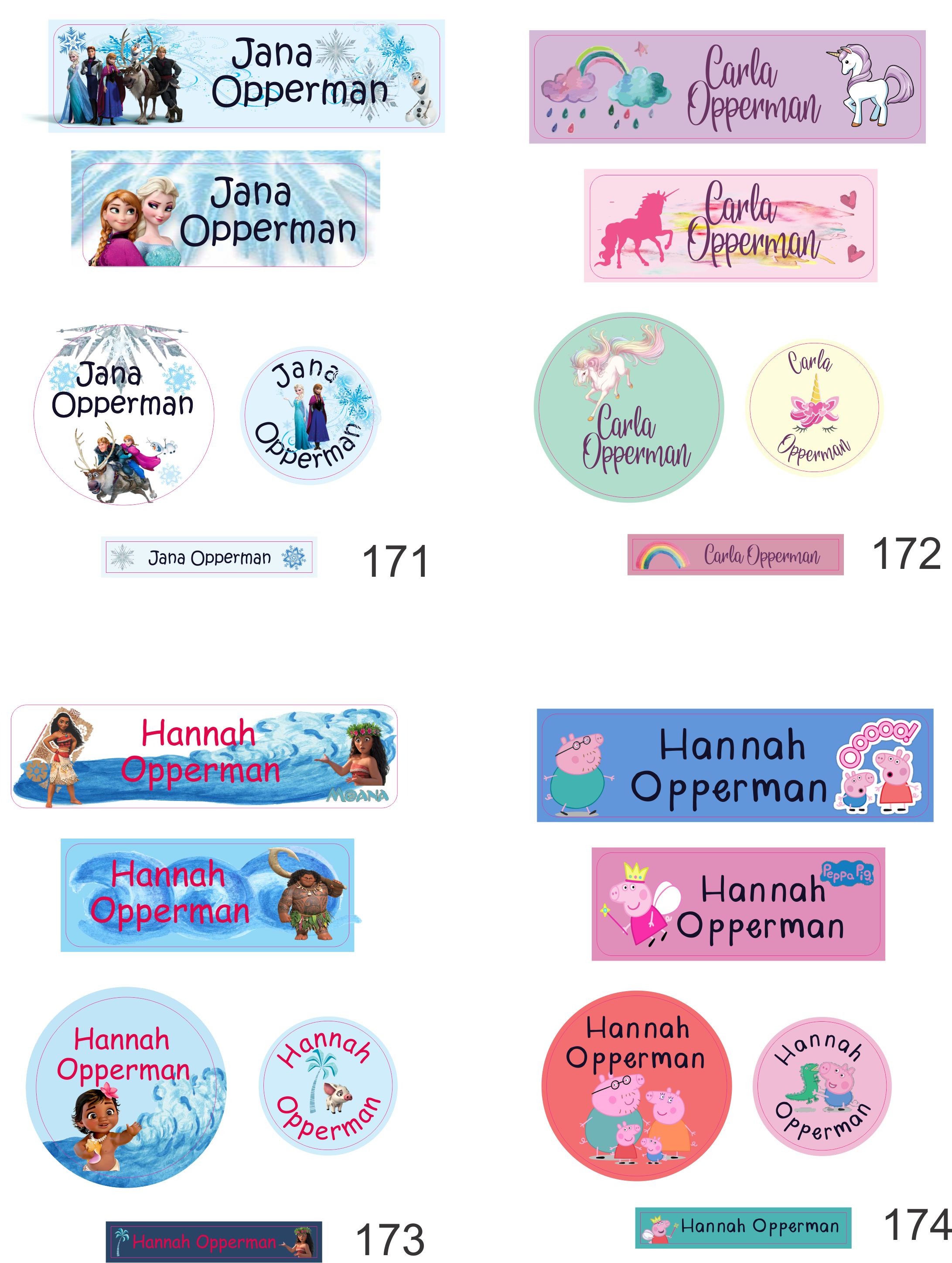 Girl’s Starter Pack – Polkadotlabels